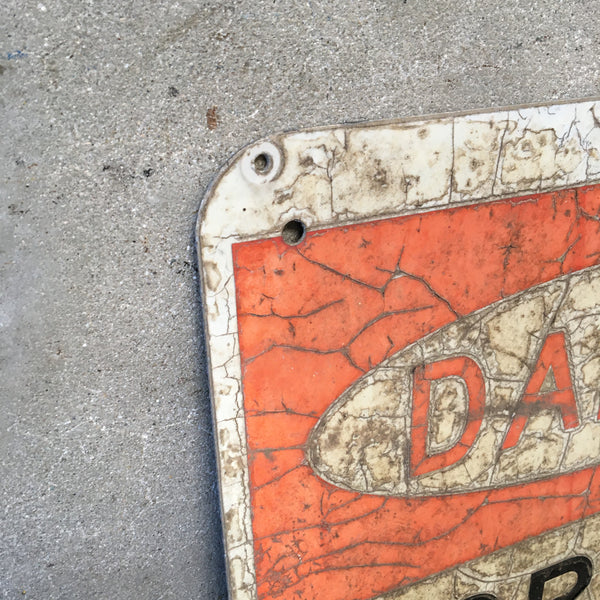 Vintage Speed Limit Sign