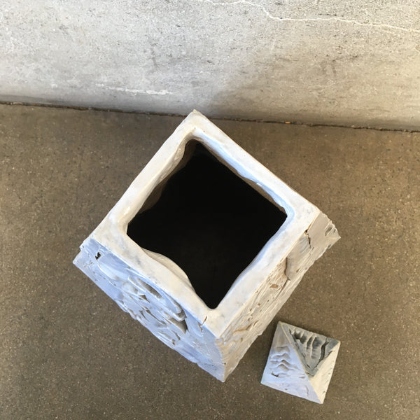 Ceramic Pyramid Sculpture (As Is)