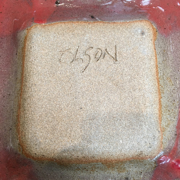 Studio Pottery Platter by Jim Olsen