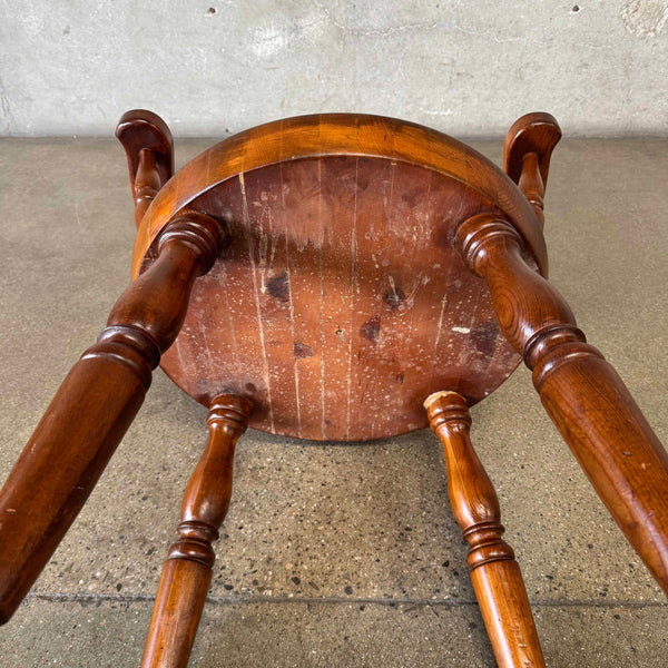 Antique Butcher Block Chair