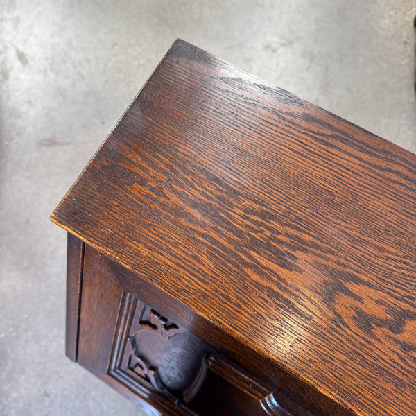 Antique English Secretary Desk w/Key
