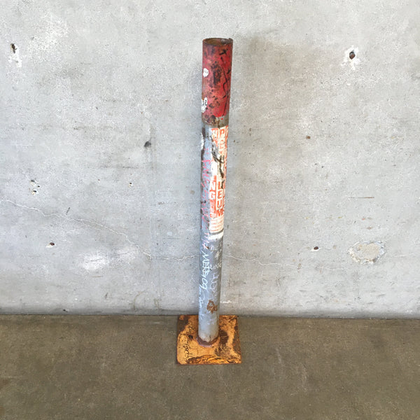 Graffiti Art on Metal Pipe