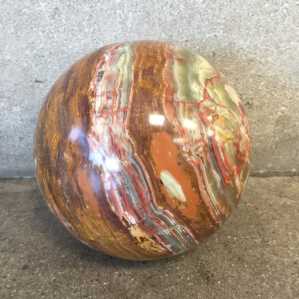Large Round Agate Stone Ball
